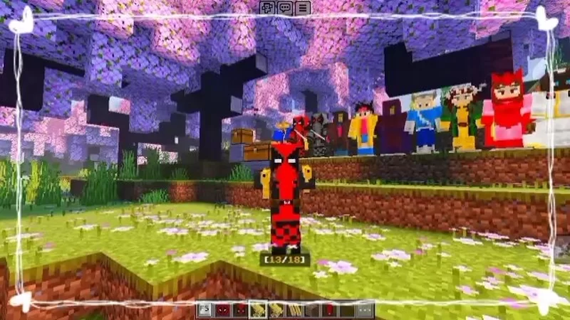 Minecraft Deadpool & Wolverine Addon Minecraft Mod