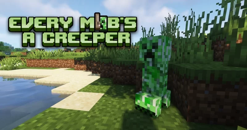 Every Mob's a Creeper Minecraft Mod