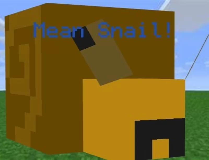 Mean Snail | Bedrock 1.21 Minecraft Mod