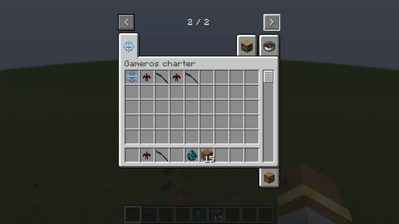 gamero's charter(in development) Minecraft Mod