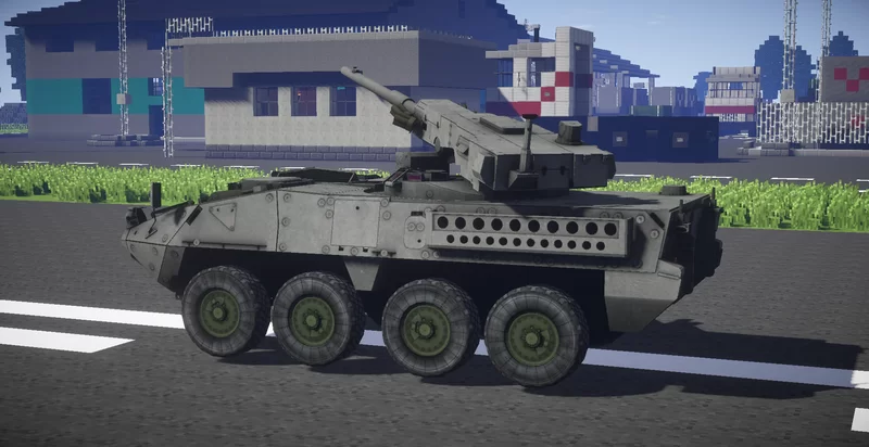 [MCheli]M1128 STRYKER MGS Content Package Minecraft Mod