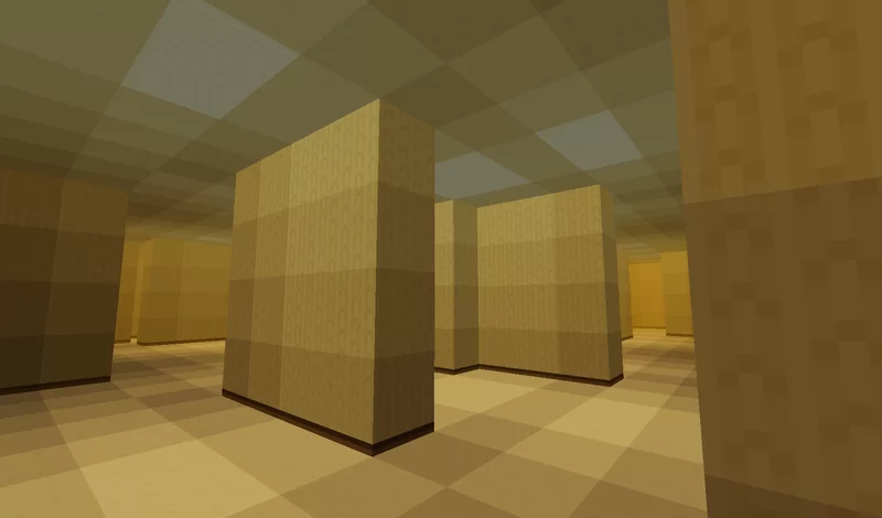 Backrooms: Noclipped Minecraft Mod