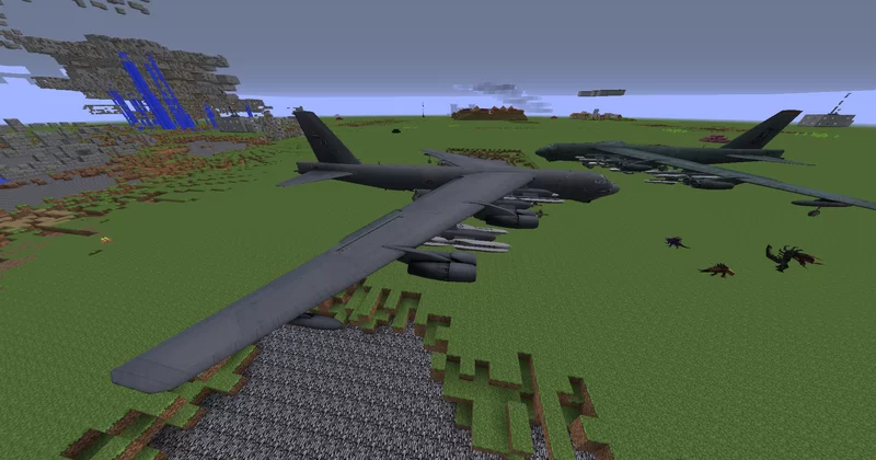 [MCHeli]B-52H Stratofortress(Weapons adjusted for MCHeli-O 1.7.1 ...