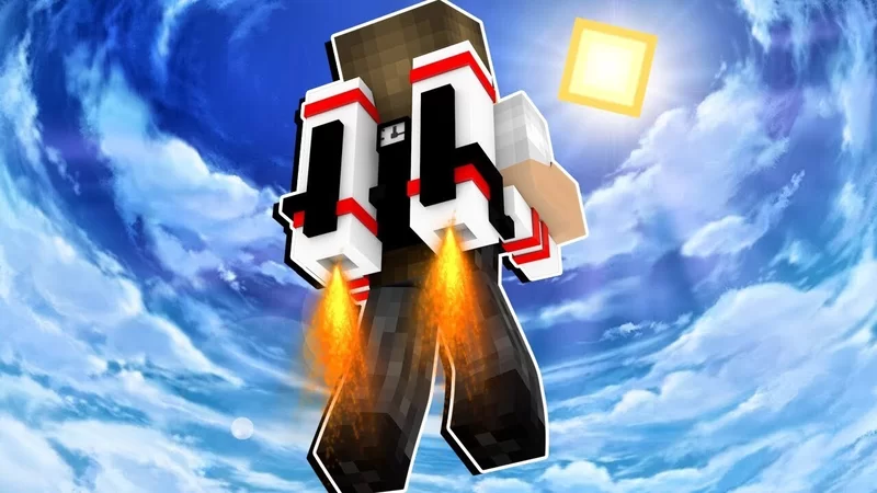 My friendly jetpack. 🚀 Minecraft Mod