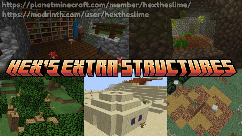Hex's Extra Structures [NeoForge] Minecraft Mod