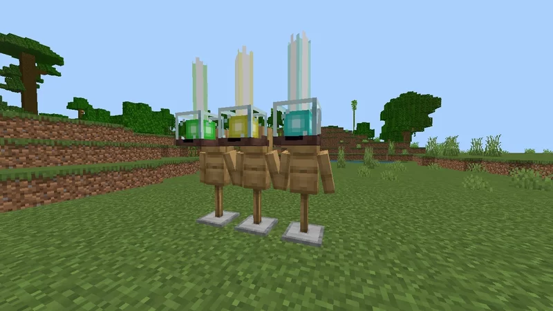 Portable beacon Minecraft Mod