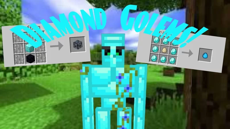 Diamond Golems (FIXED 1.21.22) Minecraft Mod