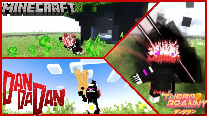 Dandadan Addon For Minecraft PE/Bedrock 1.21 Minecraft Mod