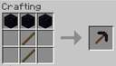 Obsidian pickaxe Minecraft Mod