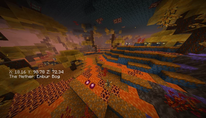 Locate (Coords, Biomes & Dimensions ) (coordenadas, biomas y dimension ...