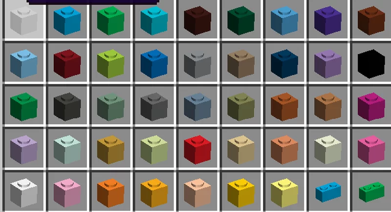 Pixel Bricks Lego Mod 1.20.1 Minecraft Mod