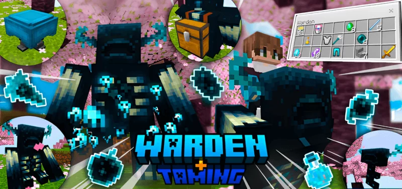Warden Taming Plus V0.8 Minecraft Mod