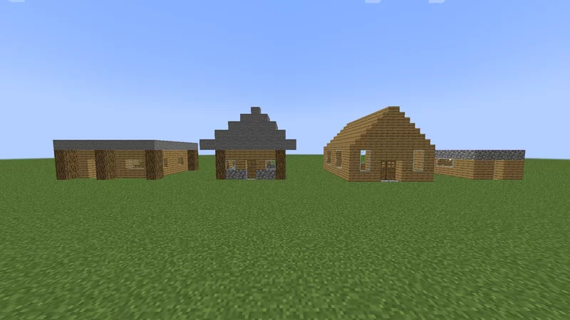 Instant Classic Houses Minecraft Mod