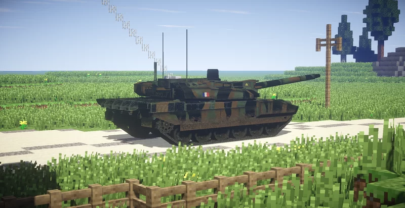 [MCheli]AMX56 "Leclerc" Content Package Minecraft Mod