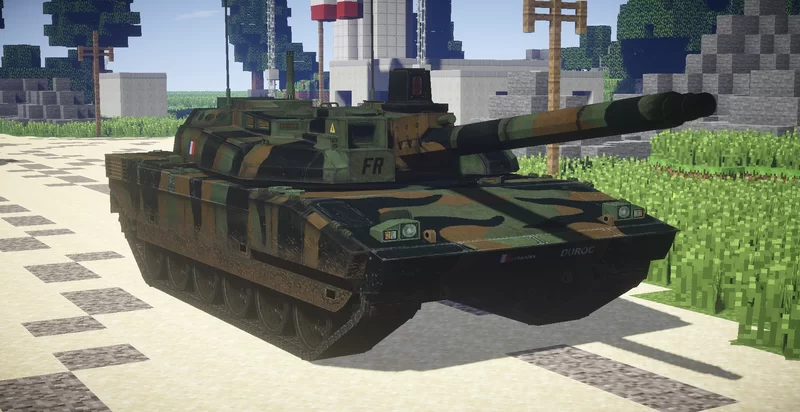 [MCheli]AMX56 "Leclerc" Content Package Minecraft Mod