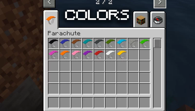 Parachute - Paraquedas Minecraft Mod