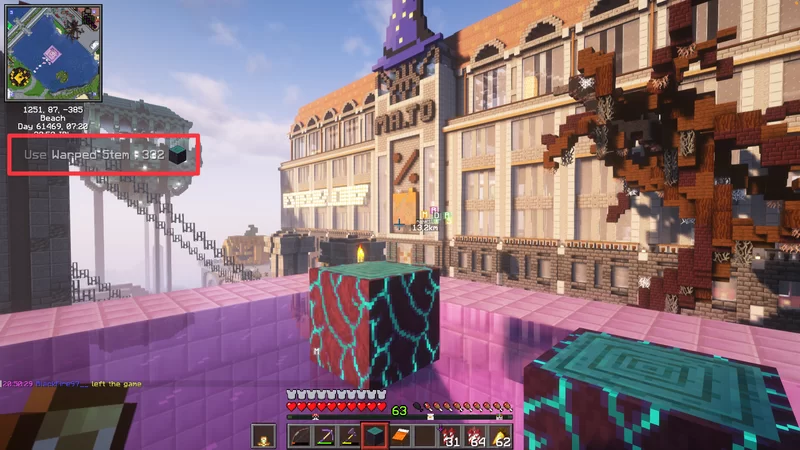 Stat Popup Mod Minecraft Mod