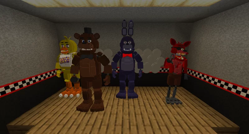 Fnaf 1 Java (Final Version) Minecraft Mod