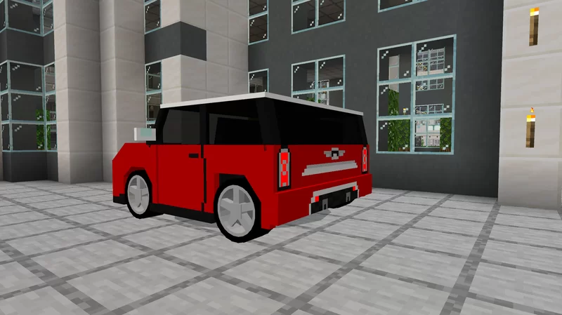 MS-100 Car Addon Minecraft Mod