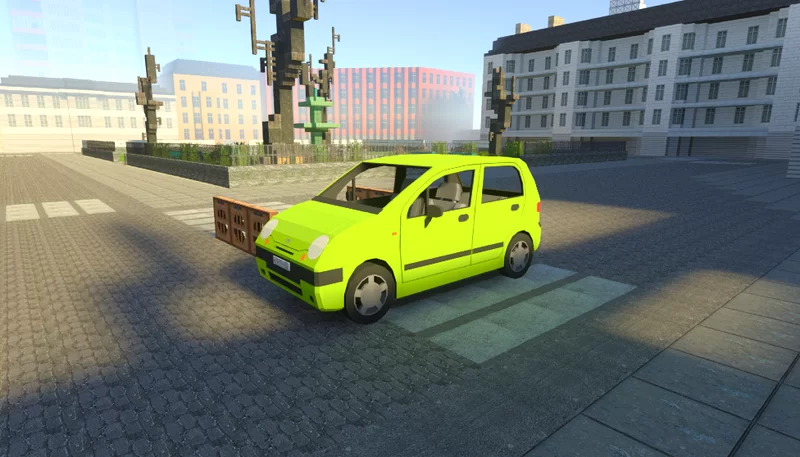 Daewoo Matiz '2000 - Korean Car | Bedrock Edition Minecraft Mod