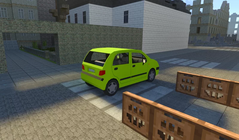 Daewoo Matiz '2000 - Korean Car | Bedrock Edition Minecraft Mod