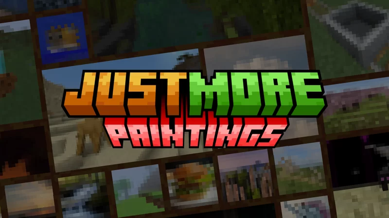 Just More Paintings (update) Minecraft Mod