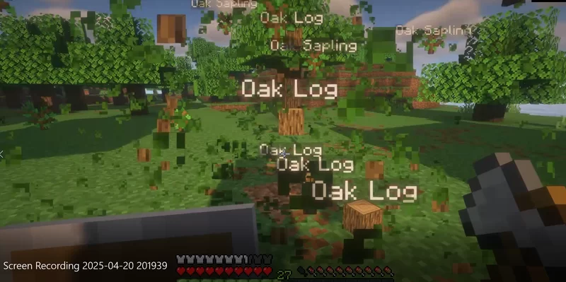 SW RPG Sneak Tree Chopper Minecraft Mod