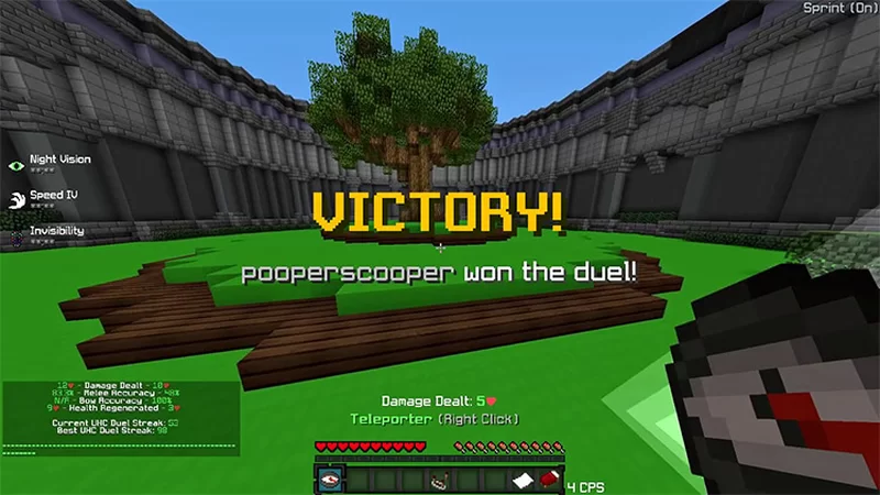 [Pixel Duel] Forge PvP 1.8.9 Mod Minecraft Mod