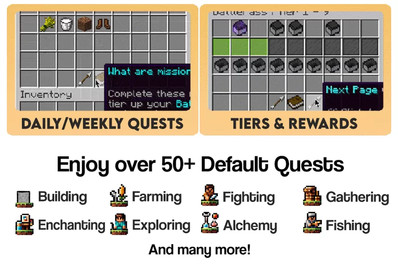 Quests Plugin For Minecraft Servers Minecraft Mod
