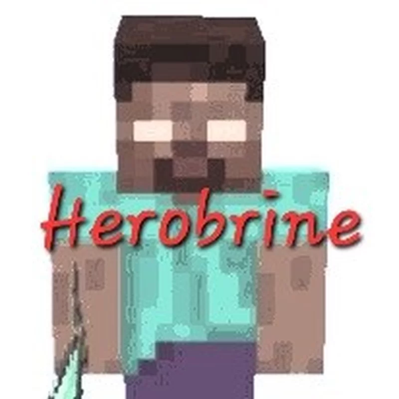 HEROBRINE ADDON MCPE BEDROCK version 2 Minecraft Mod