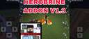 HEROBRINE ADDON MCPE BEDROCK version 2 Minecraft Mod