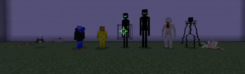 Backrooms Mobs For Bedrock Minecraft Mod