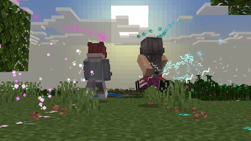 PLAYER TRAILS | Available now on the Minecraft Marketplace! Minecraft Mod