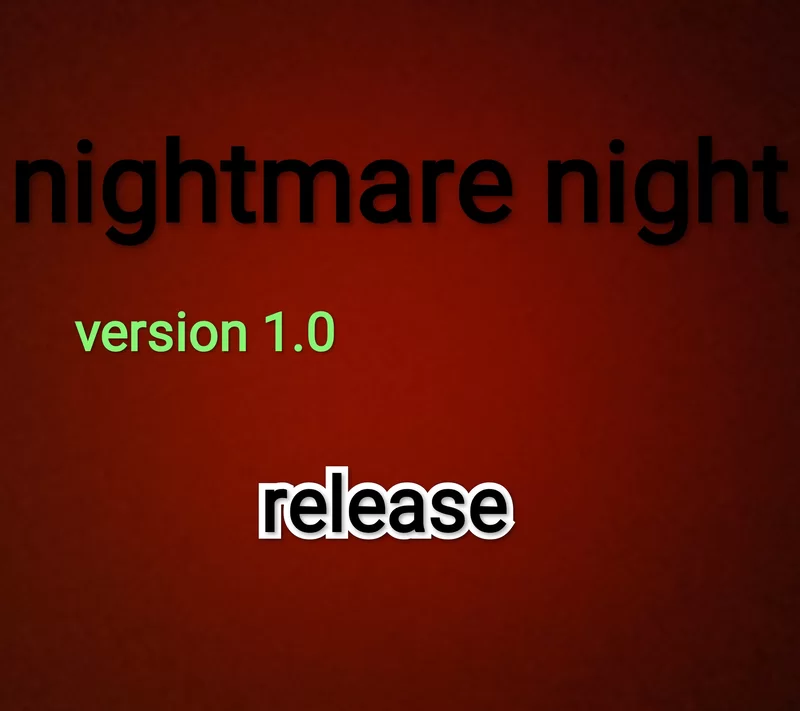 Nightmare night bedrock edition Minecraft Mod