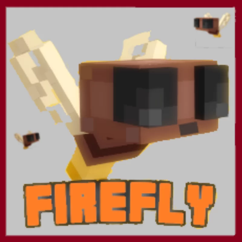 Realistic Fireflies | Bedrock Edition Minecraft Mod