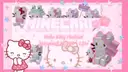 ~HELLO KITTY HOTBAR GUI 1.21.5~ Minecraft Texture Pack