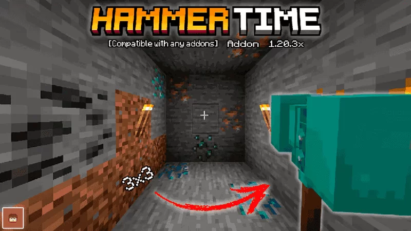Hammer Time Addon Minecraft Mod