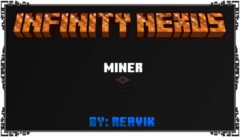 Infinity Nexus Miner 1.20.1 Minecraft Mod