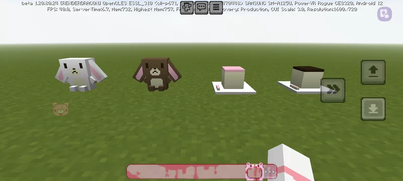 cutecore decorations 彡૮꒰BEDROCK꒱ა Minecraft Mod