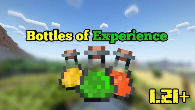 Bottles of Experience V2 Minecraft Mod