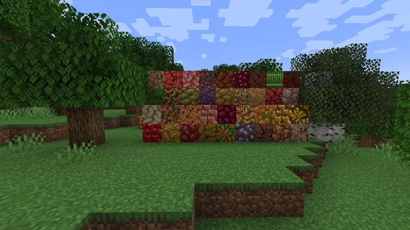 Food Blocks 1.20.1 Minecraft Mod