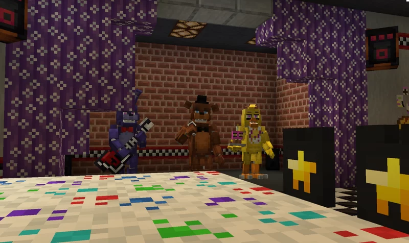 Five Nights at Freddy's | FNaF horror mod Minecraft Mod
