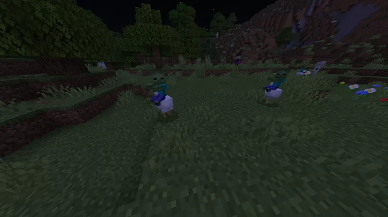 Chicken Jockey Addon Minecraft Mod