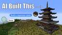 AI Build Generator + 3D Model Importer Minecraft Mod