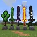 Minecraft but there are Elemental Wands Minecraft Mod