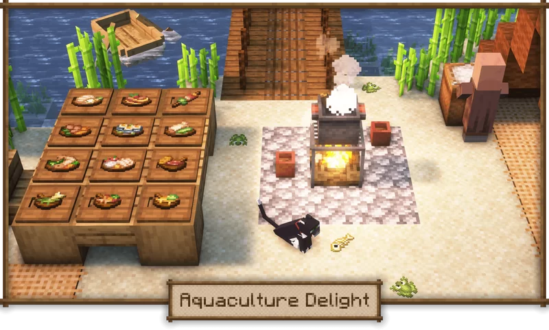 Aquaculture Delight Minecraft Mod