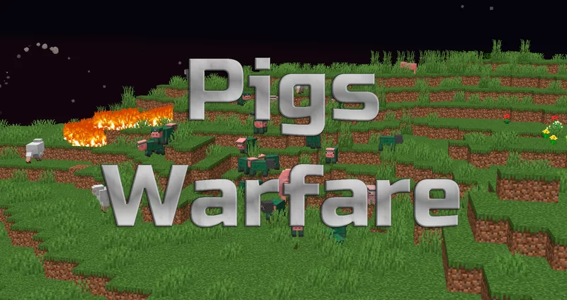 Pigs Warfare Minecraft Mod