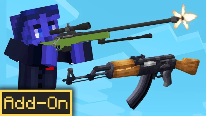 Blessed guns behaviour pack Minecraft Mod