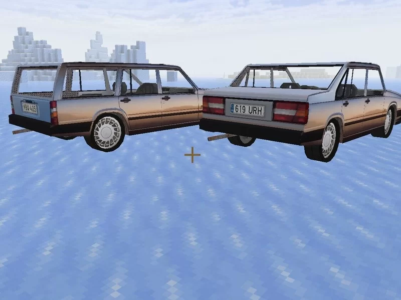 Mod Volvo 940 Station Wagon and Sedan Minecraft 1.19+ (ONLY FOR BEDROCK ...