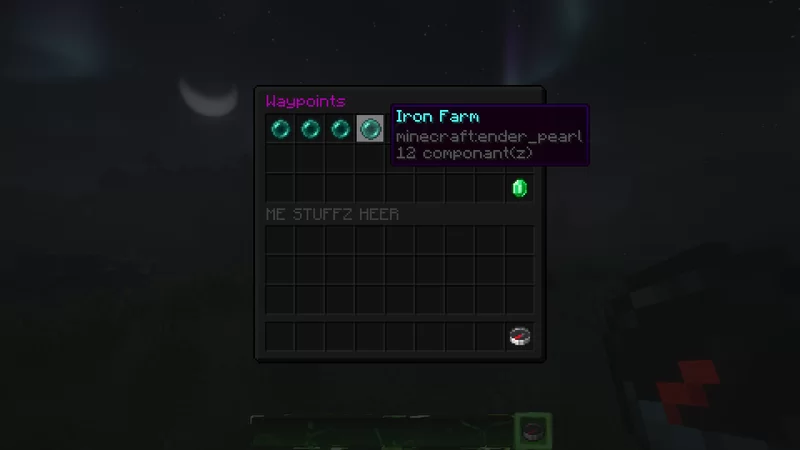 Waypoint Compass Plugin Minecraft Mod
